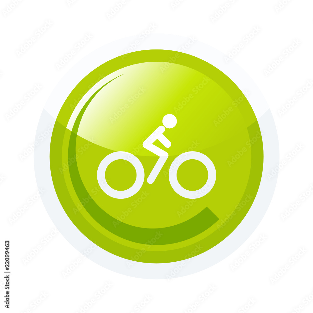 fahrrad rad symbol verkehr zeichen Stock Vector | Adobe Stock