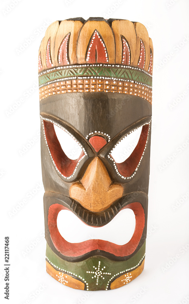 Foto Stock maschera tribale | Adobe Stock