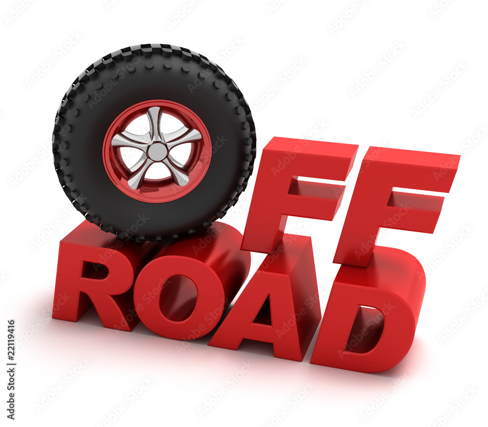 Off-road racing symbol Stock Illustration | Adobe Stock
