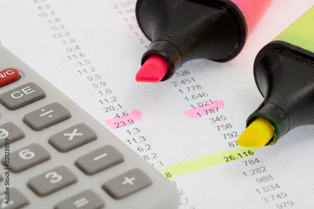 Kalkulieren Stock-Foto | Adobe Stock