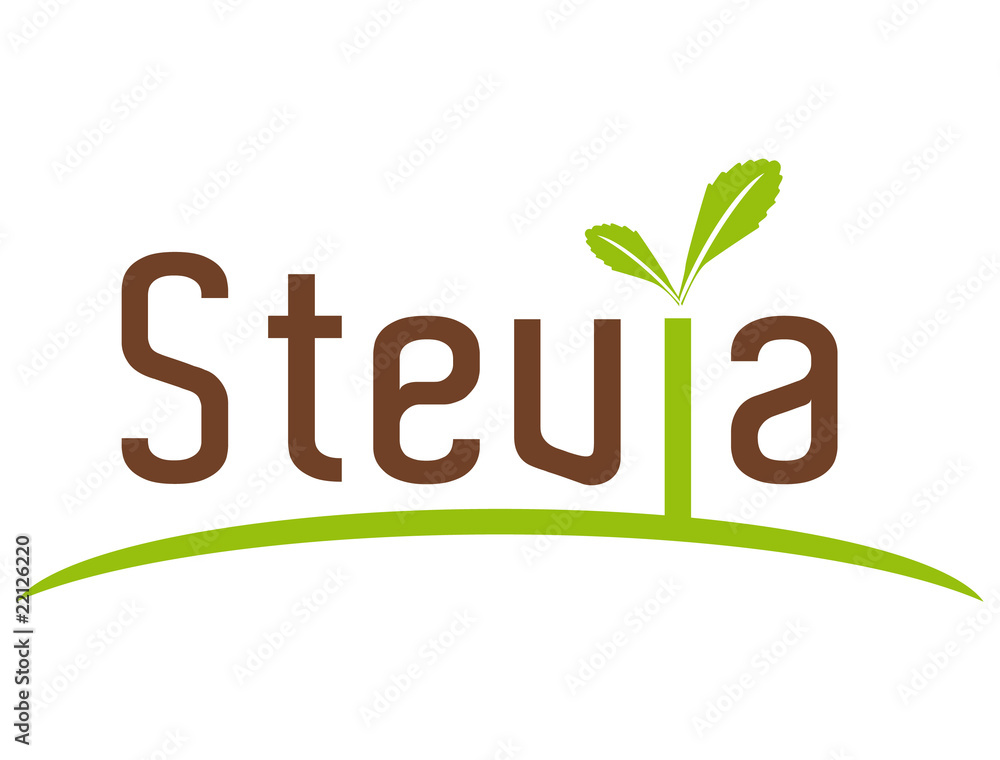 Stevia Logo 3 vector de Stock | Adobe Stock