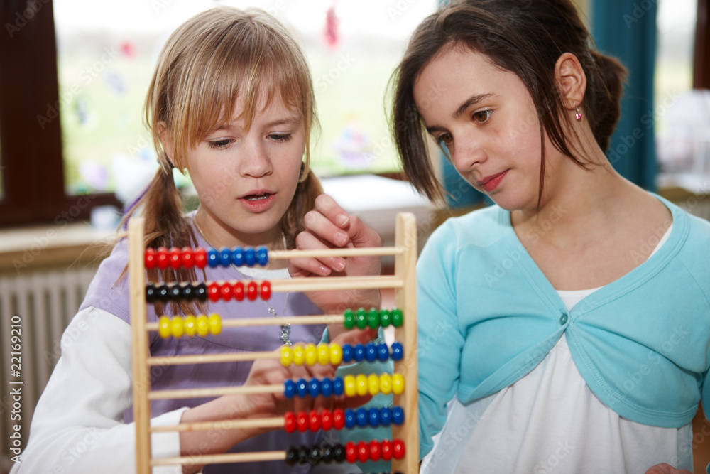 Rechnen in der Grundschule Stock Photo | Adobe Stock