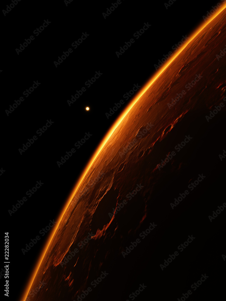 mars Stock Illustration | Adobe Stock