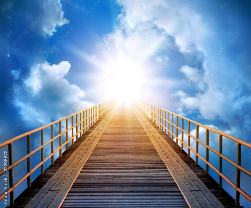 Road to light Stock Photo | Adobe Stock