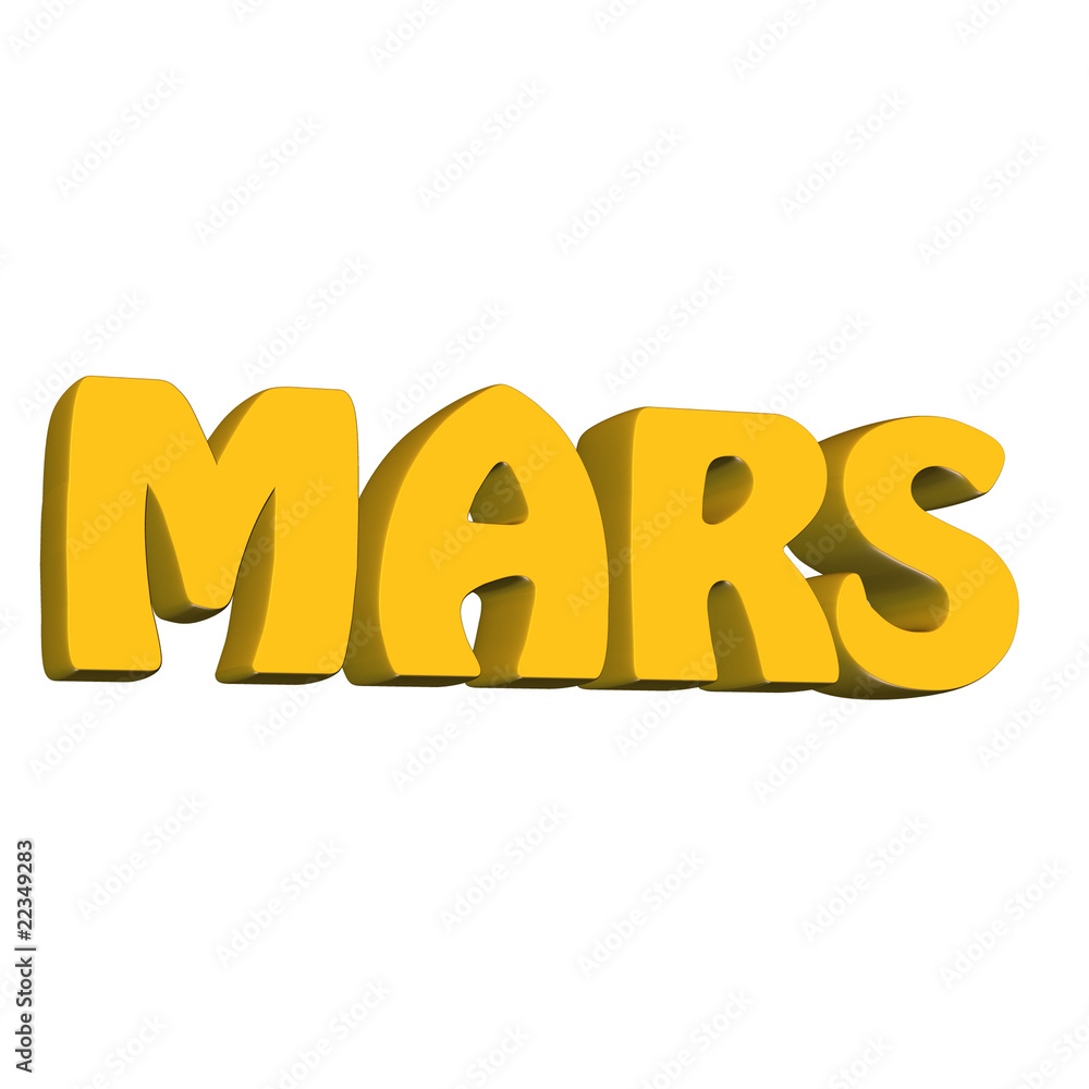 Mars Mois De Illustration Stock Adobe Stock