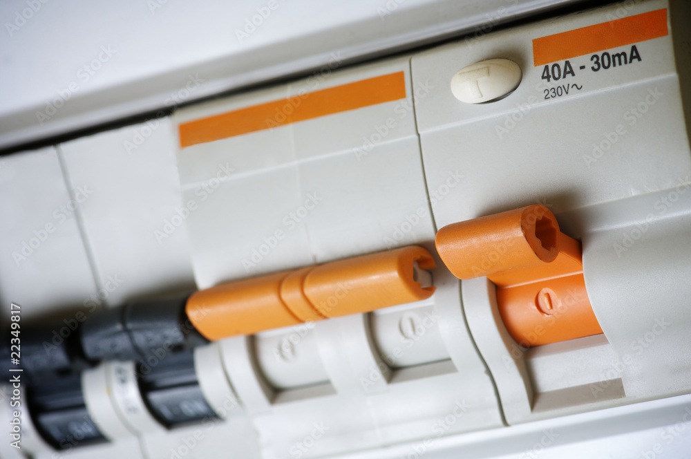 circuit breaker Stock Photo | Adobe Stock