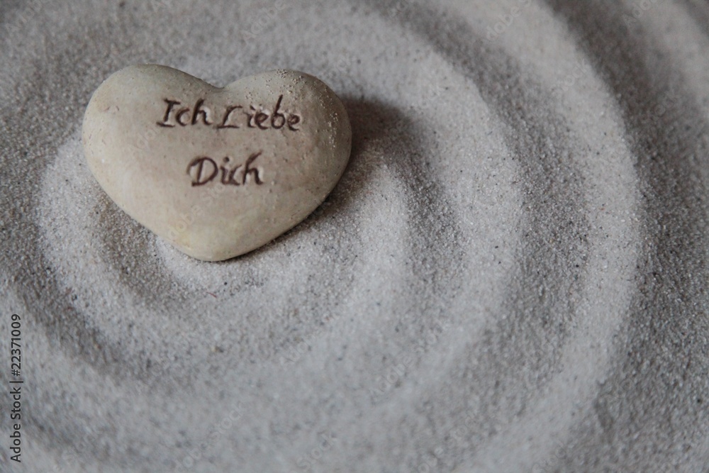 Ich liebe Dich Stock Photo | Adobe Stock