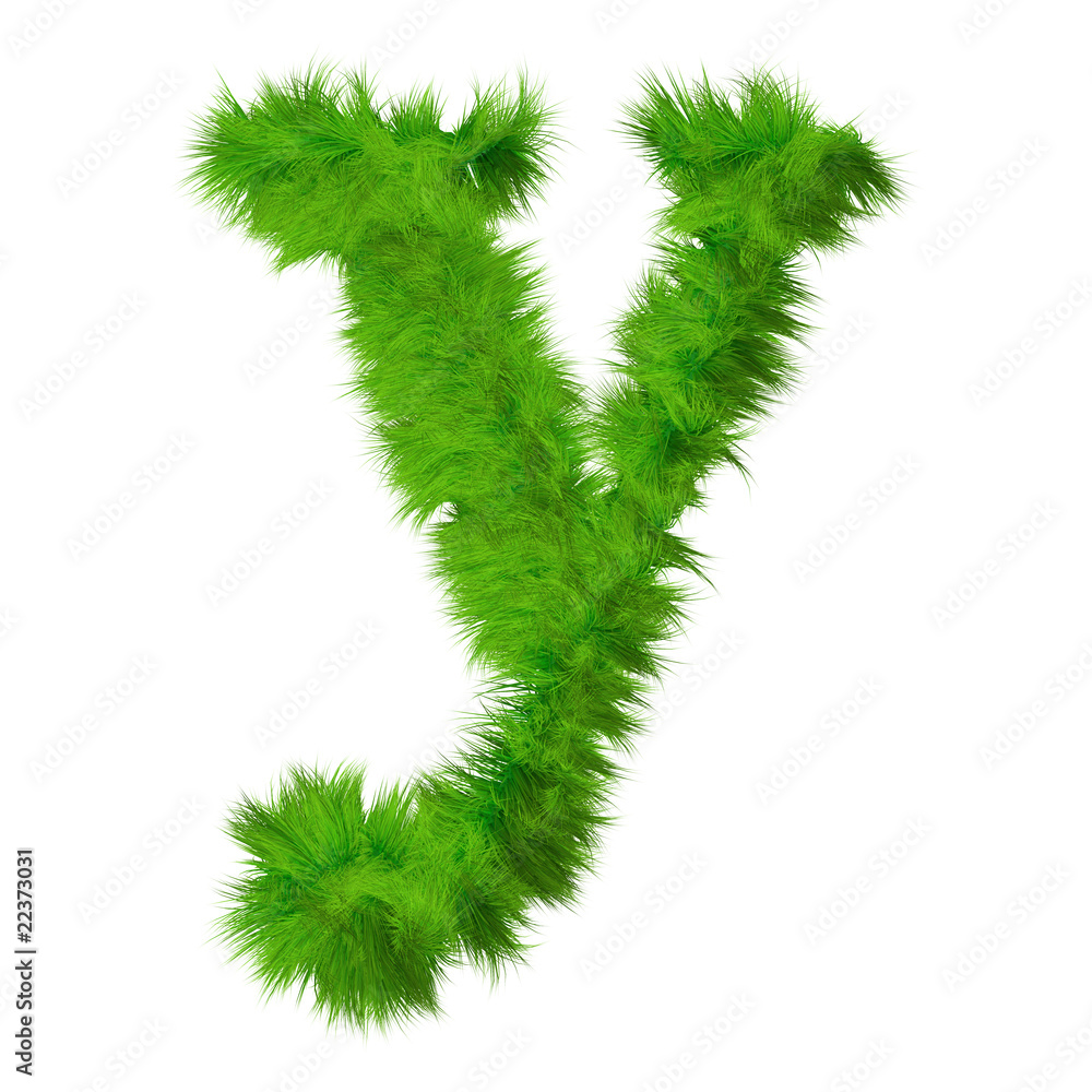 High resolution grass font isolated on white background Stock ...