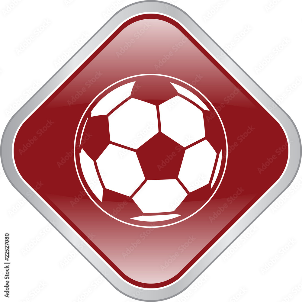 Fußball Icon Stock Vector | Adobe Stock