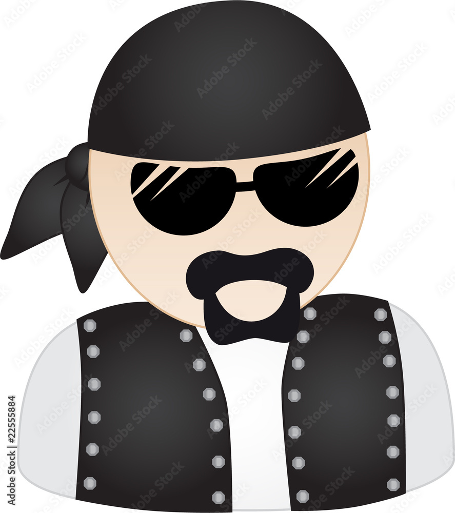 Rocker Icon Stock Vector | Adobe Stock