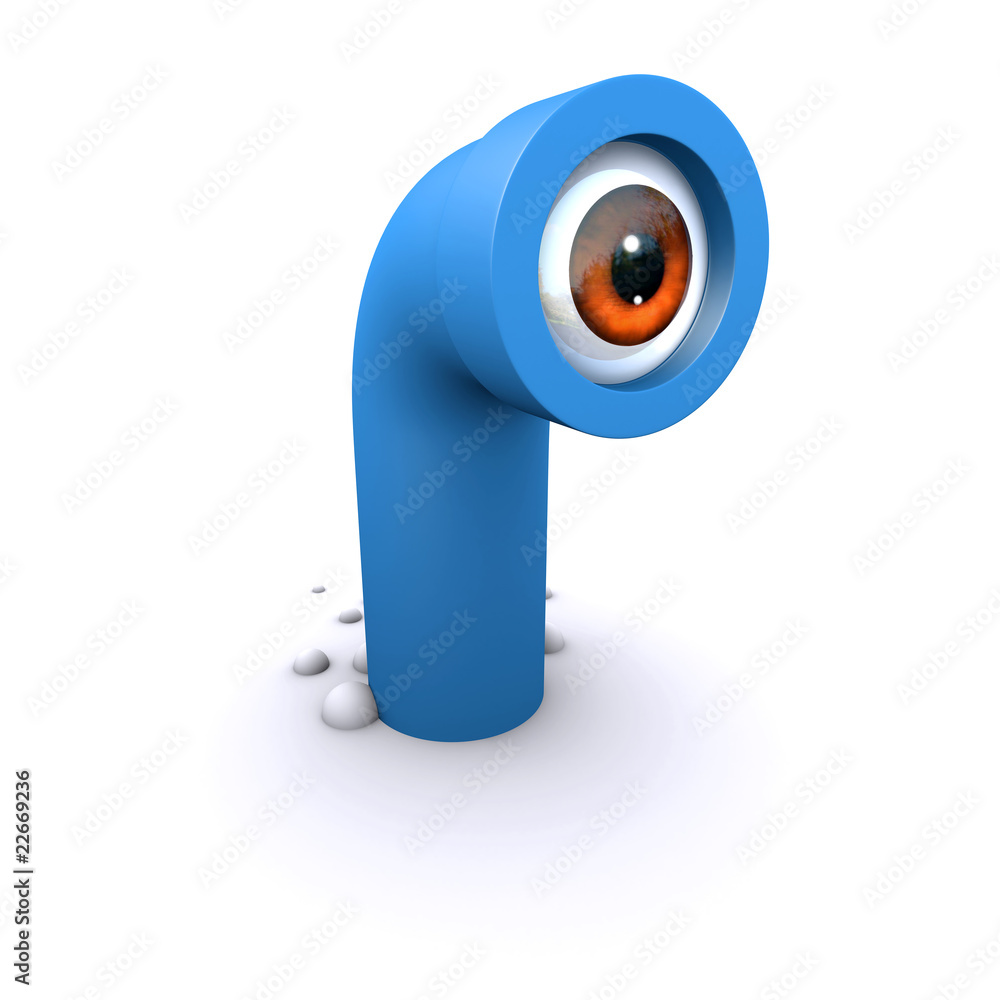 3d Periscope Stock Illustration | Adobe Stock
