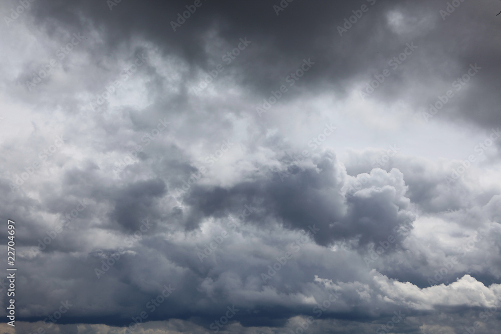 Regenwolken - rain clouds Stock Photo | Adobe Stock