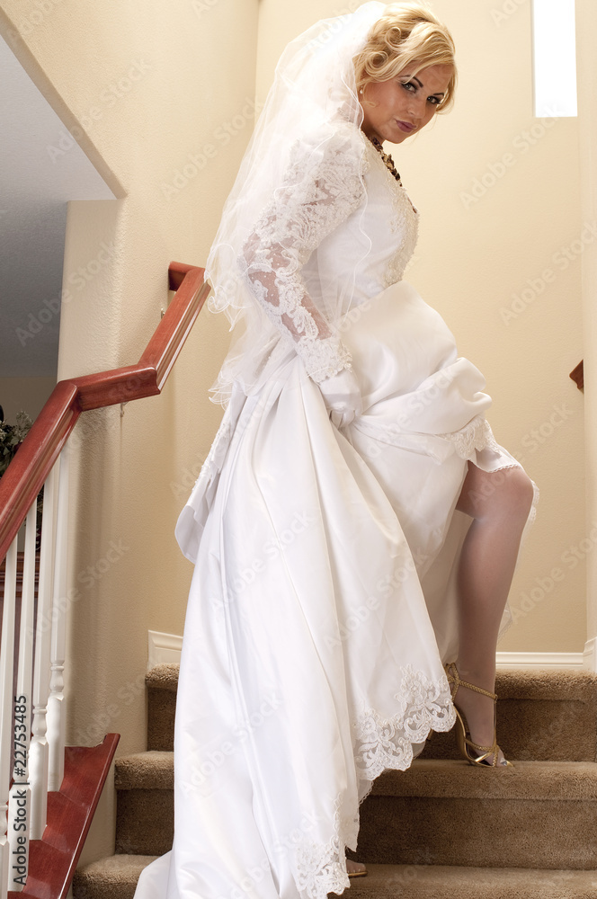Sexy Bride Stock Photo | Adobe Stock