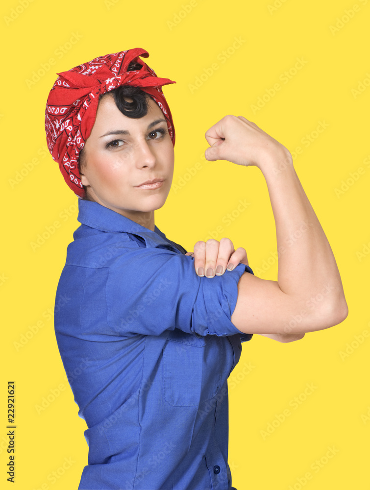 Rosie the Riveter Stock Photo | Adobe Stock