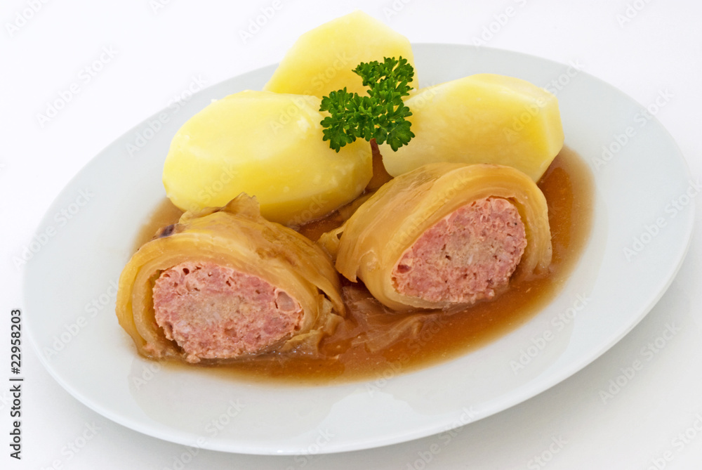 Krautrouladen Stock Photo | Adobe Stock