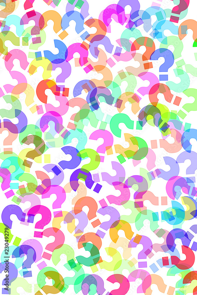 question marks background Stock Photo | Adobe Stock