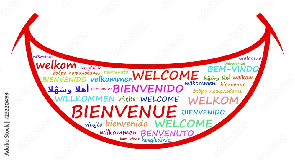 Willkommen Bienvenue Welcome