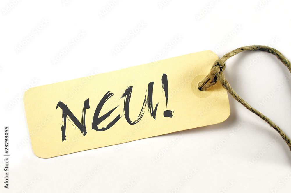 Neuheit Ankündigung Stock-Foto | Adobe Stock