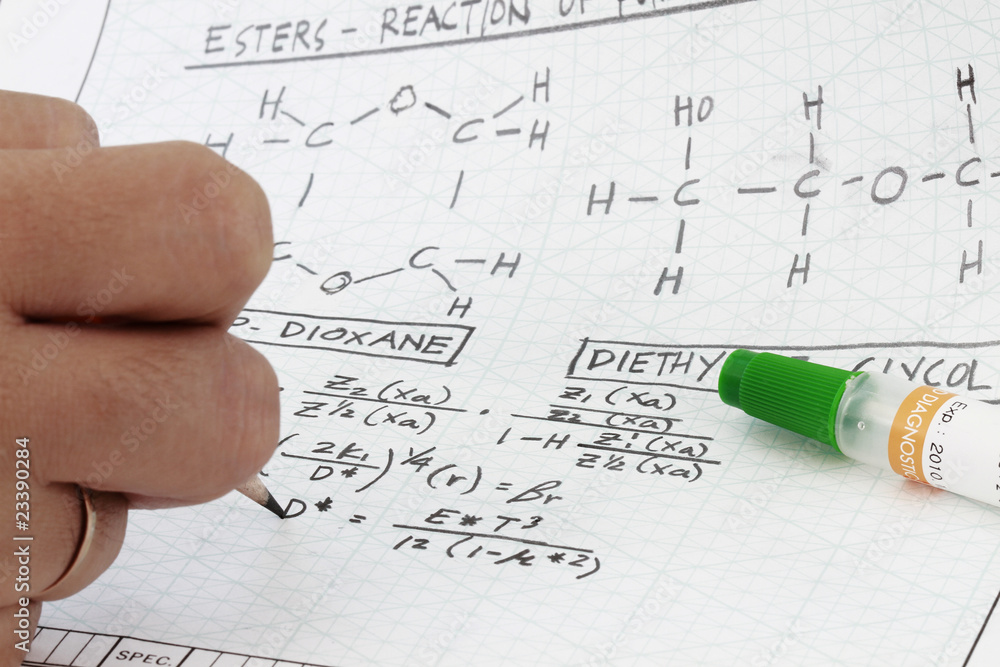 Chemistry Formula Stock Photo | Adobe Stock