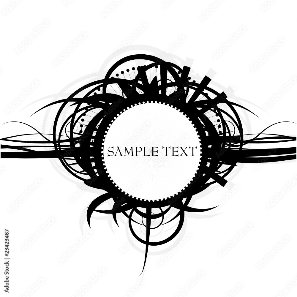 beautiful sample text background Stock Vector | Adobe Stock
