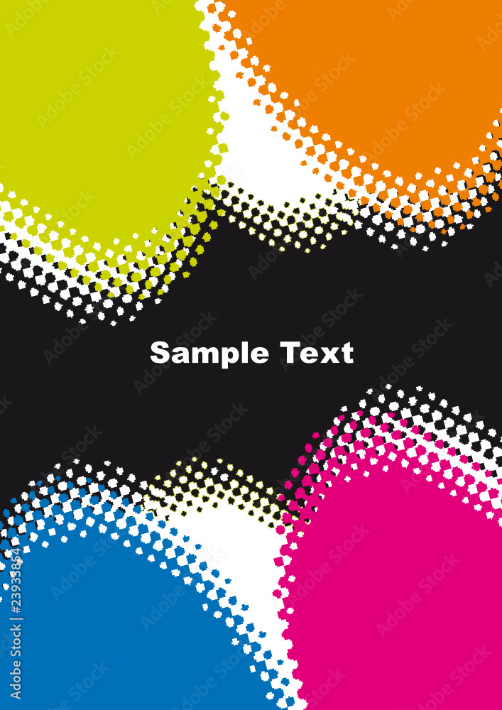 fondo negro con colores Stock Vector | Adobe Stock