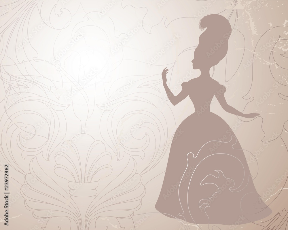 Vintage royal background Stock Vector | Adobe Stock