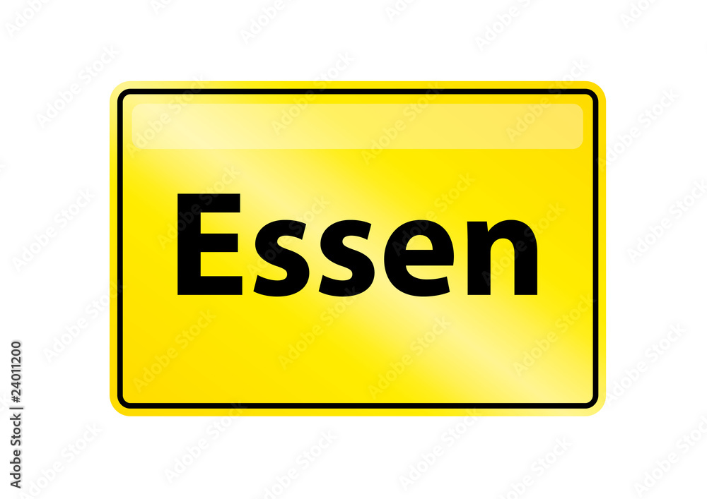 Ortsschild Essen Stock-Foto | Adobe Stock