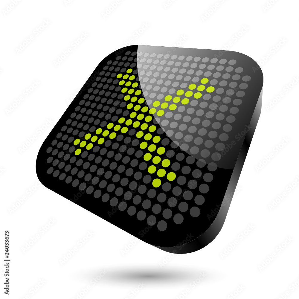 kreuz durchstreichen symbol zeichen icon Stock-Vektorgrafik | Adobe Stock