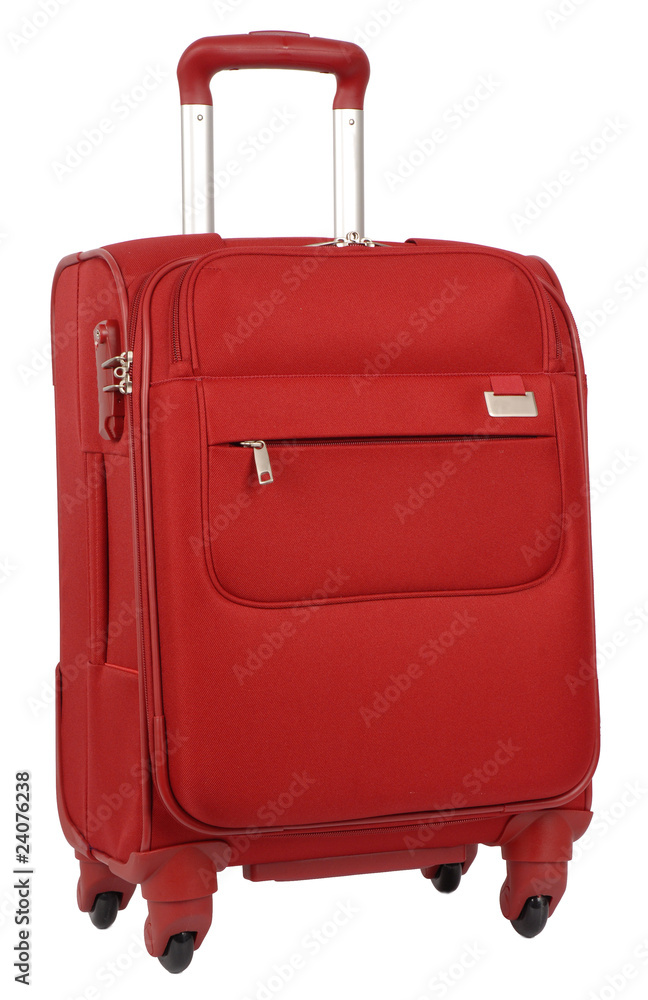 Valise rouge Stock Photo | Adobe Stock