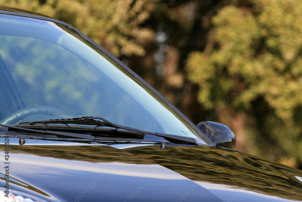 Windscreen reflection Stock Photo | Adobe Stock
