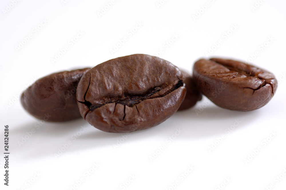 Four Coffee Beans Stock Photo | Adobe Stock