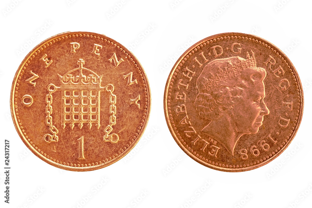 UK penny Stock Photo | Adobe Stock
