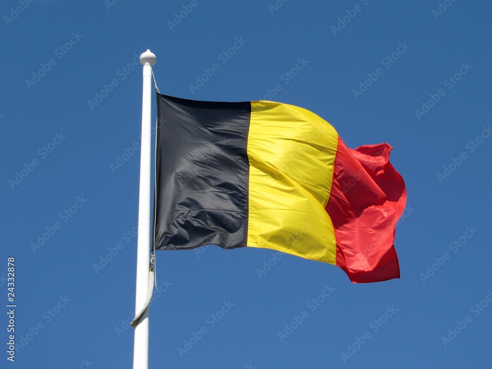 Drapeau de la Belgique Stock Photo | Adobe Stock