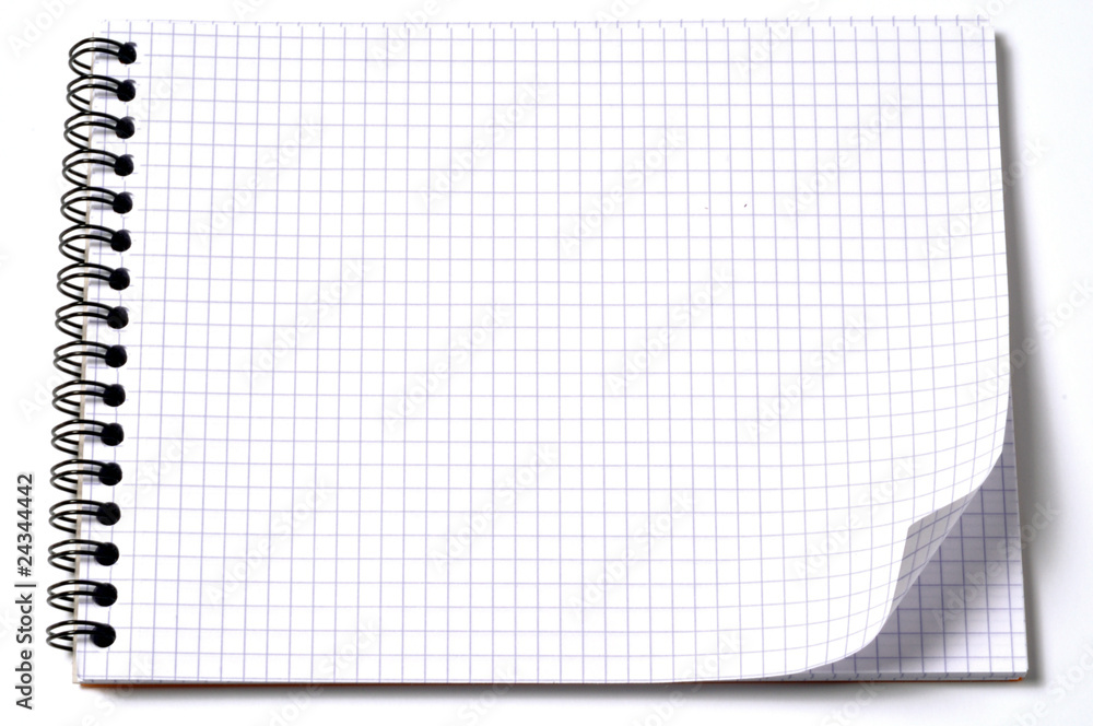 bloc notes à spirale Stock Photo | Adobe Stock