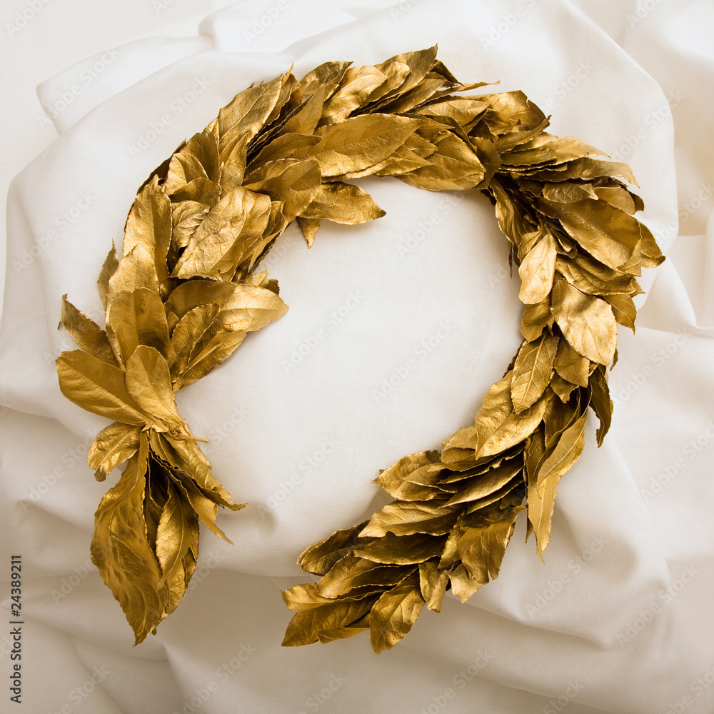 lorbeerkranz Stock-Foto | Adobe Stock