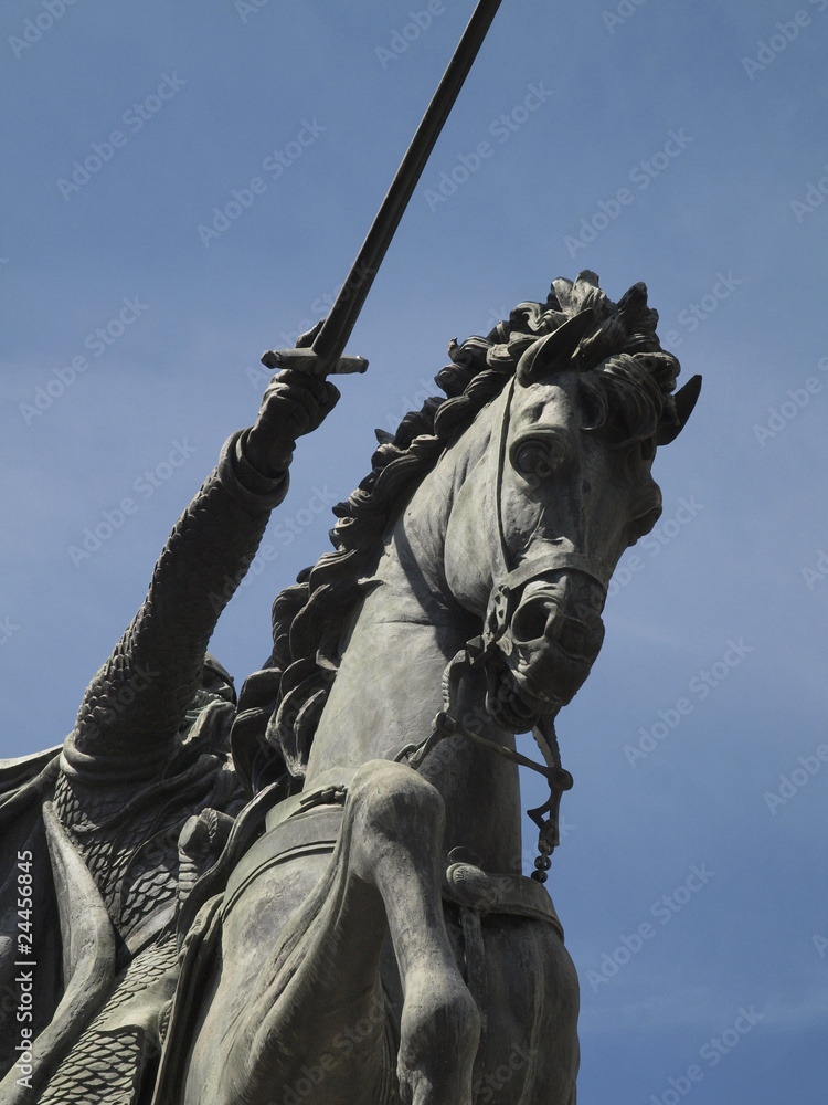 Estatua del Cid Campeador en Burgos Stock Photo | Adobe Stock
