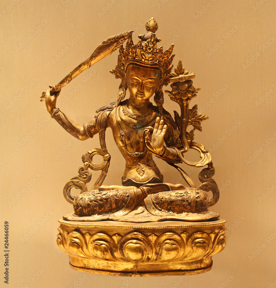 Poster statue of manjusri (monju) – Wall Art | UkPosters