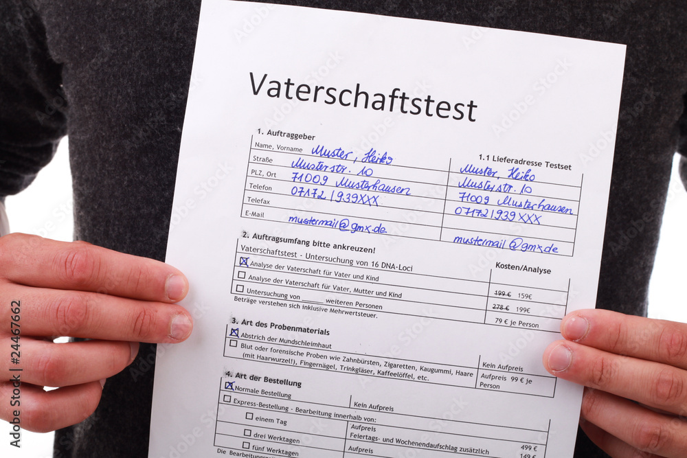 Vaterschaftstest Stock-Foto | Adobe Stock