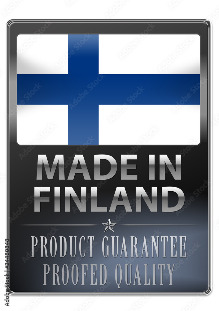logo made in finland Stock Illustration | Adobe Stock