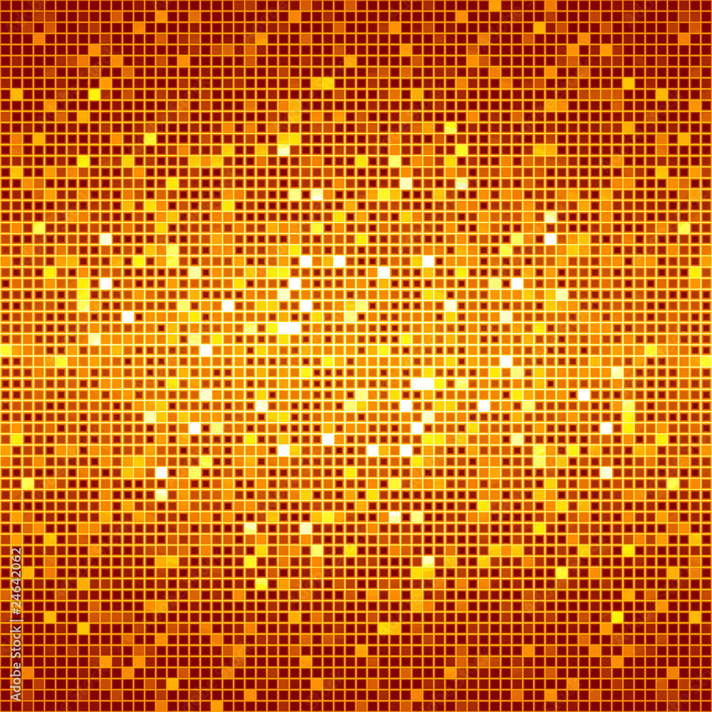 Orange Red - Disco Matrix Background Stock Illustration | Adobe Stock