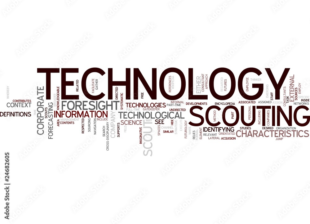 Technology Scouting Stock-Illustration | Adobe Stock