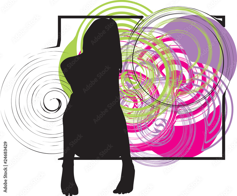 Sexy Girl Stock Vector Adobe Stock