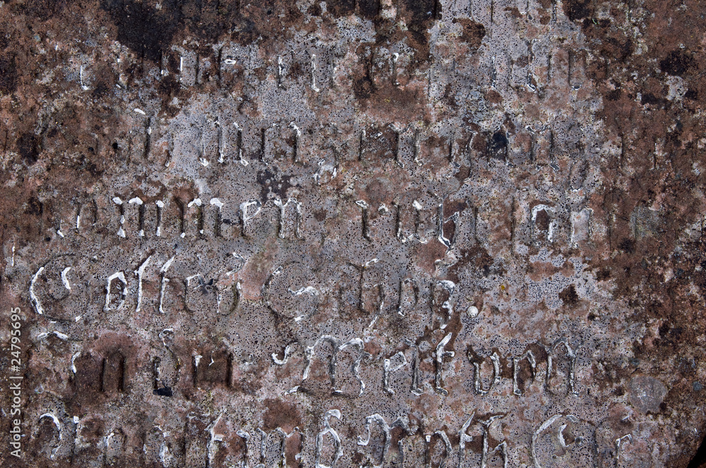 Alte Steintafel Stock-Foto | Adobe Stock