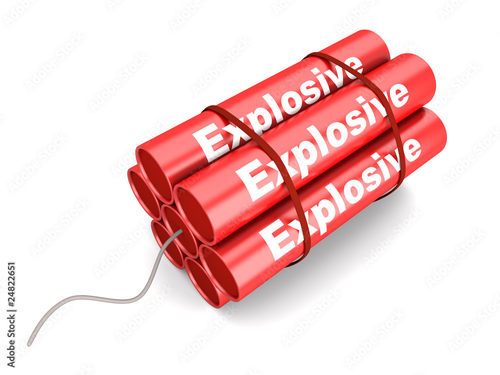 Dynamit Stangen Stock-Illustration | Adobe Stock