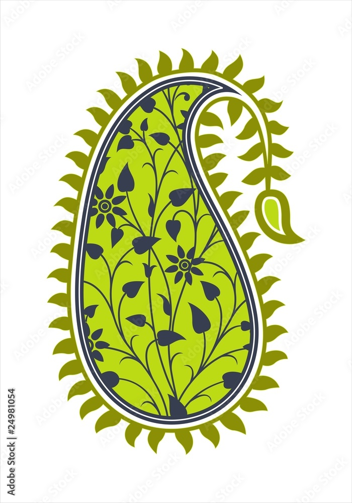 mango motif Stock Vector | Adobe Stock