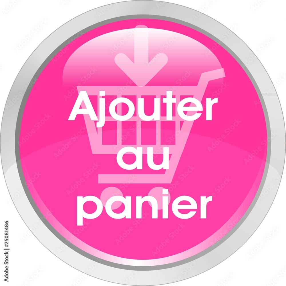 bouton ajouter au panier Illustration Stock | Adobe Stock