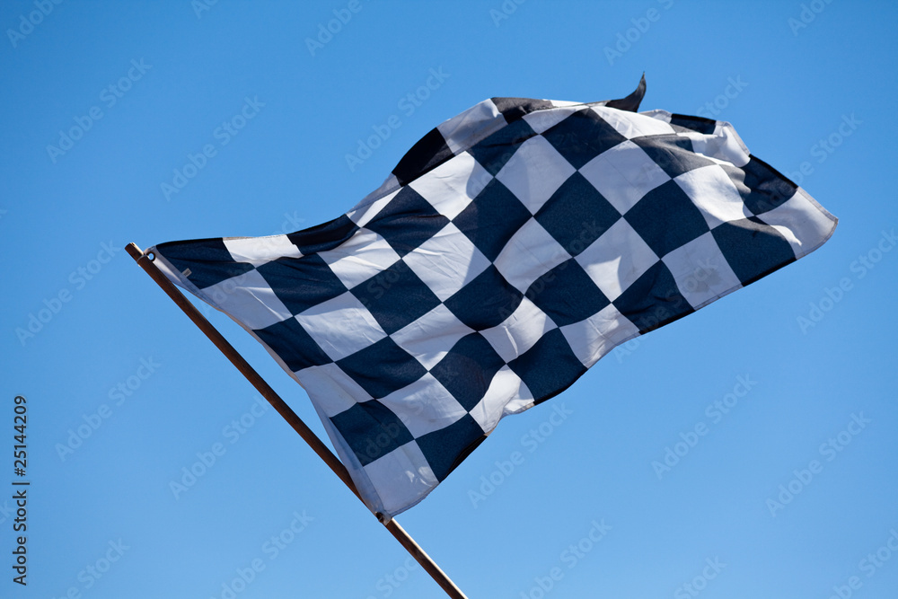 Checkered Flag Stock Photo | Adobe Stock