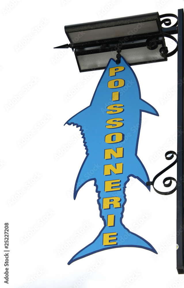 enseigne poissonnerie Photos | Adobe Stock