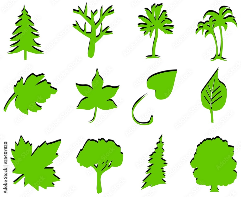 baum icon Stock Illustration | Adobe Stock