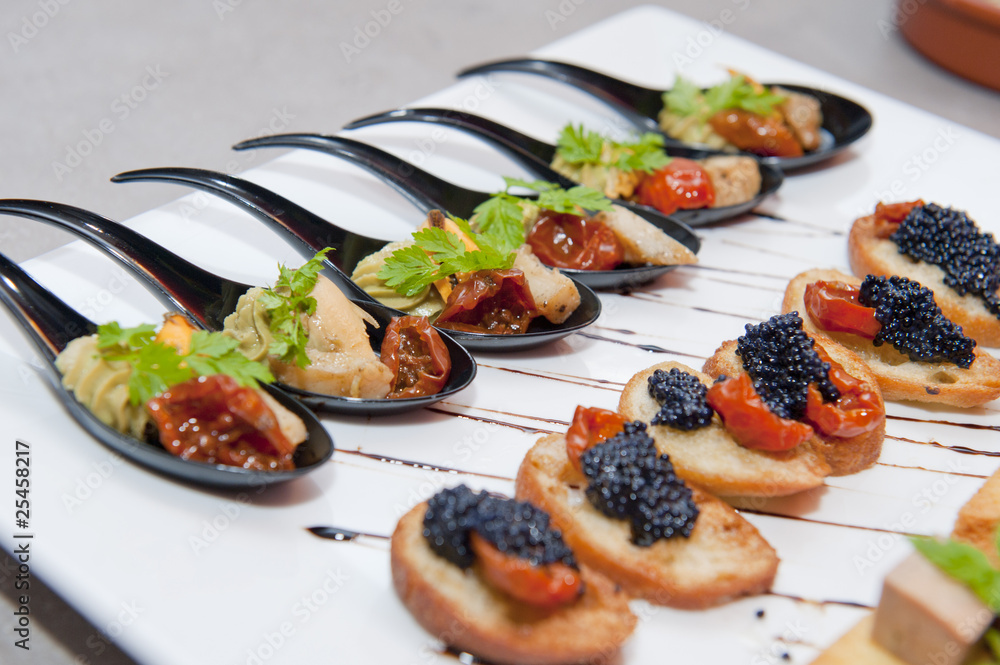 Amuse bouche Stock Photo | Adobe Stock